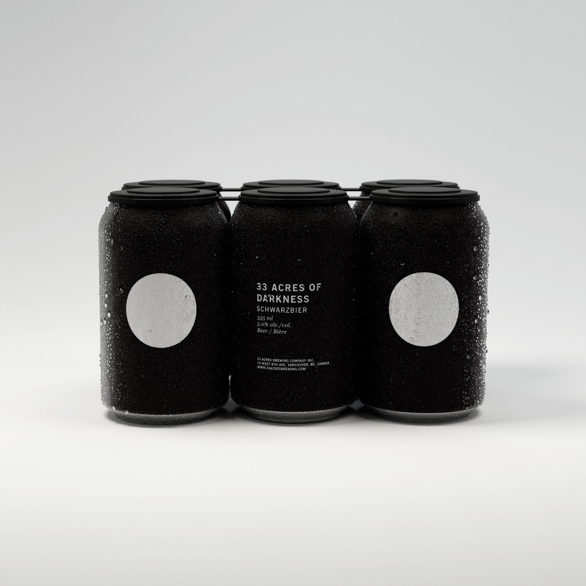 33 ACRES OF DARKNESS - Schwarzbier - 6 PACK – 33 Acres Brewing